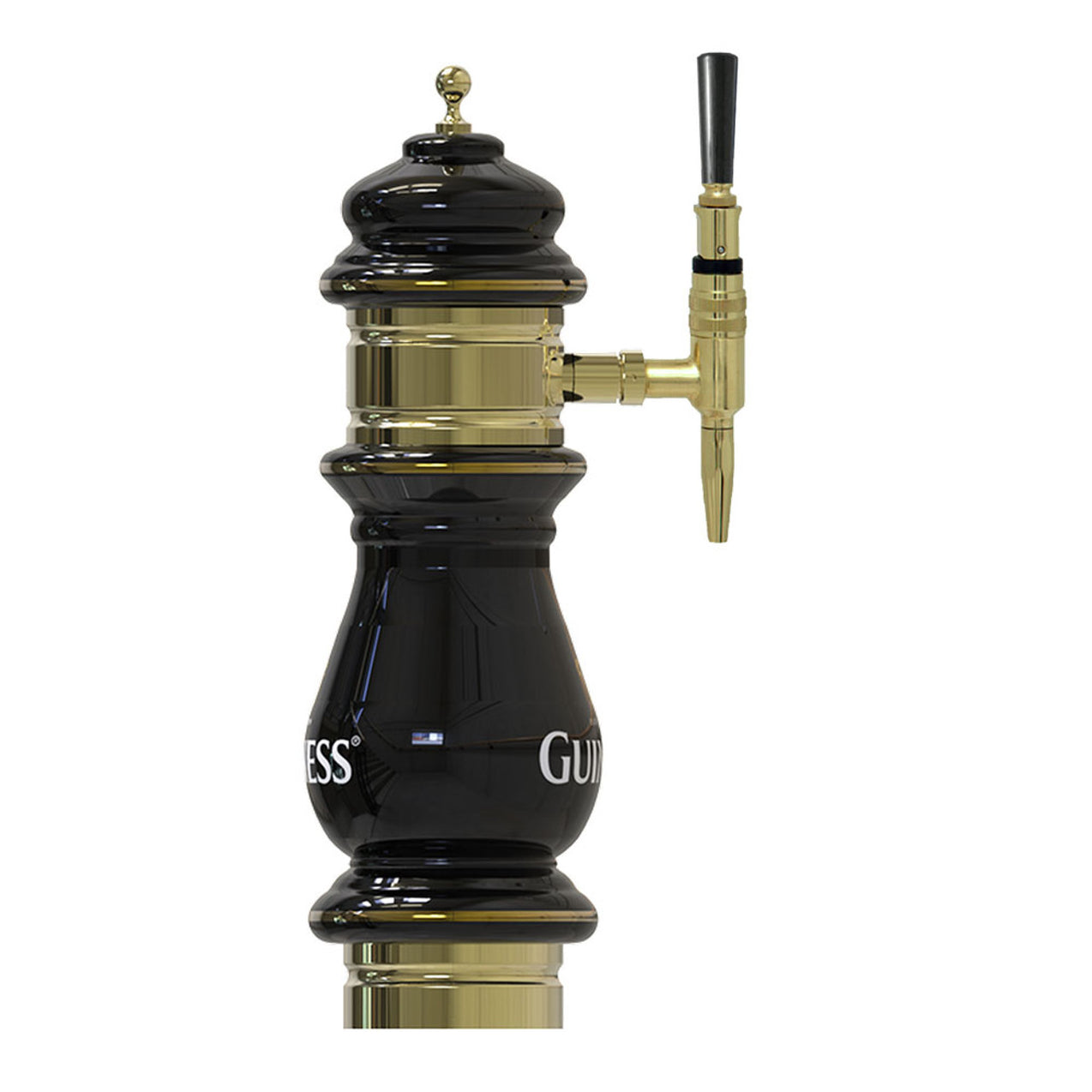 CERAMIC TOWER Guinness 1-3 Taps-Draft Beer Dispenser System-Bar ...