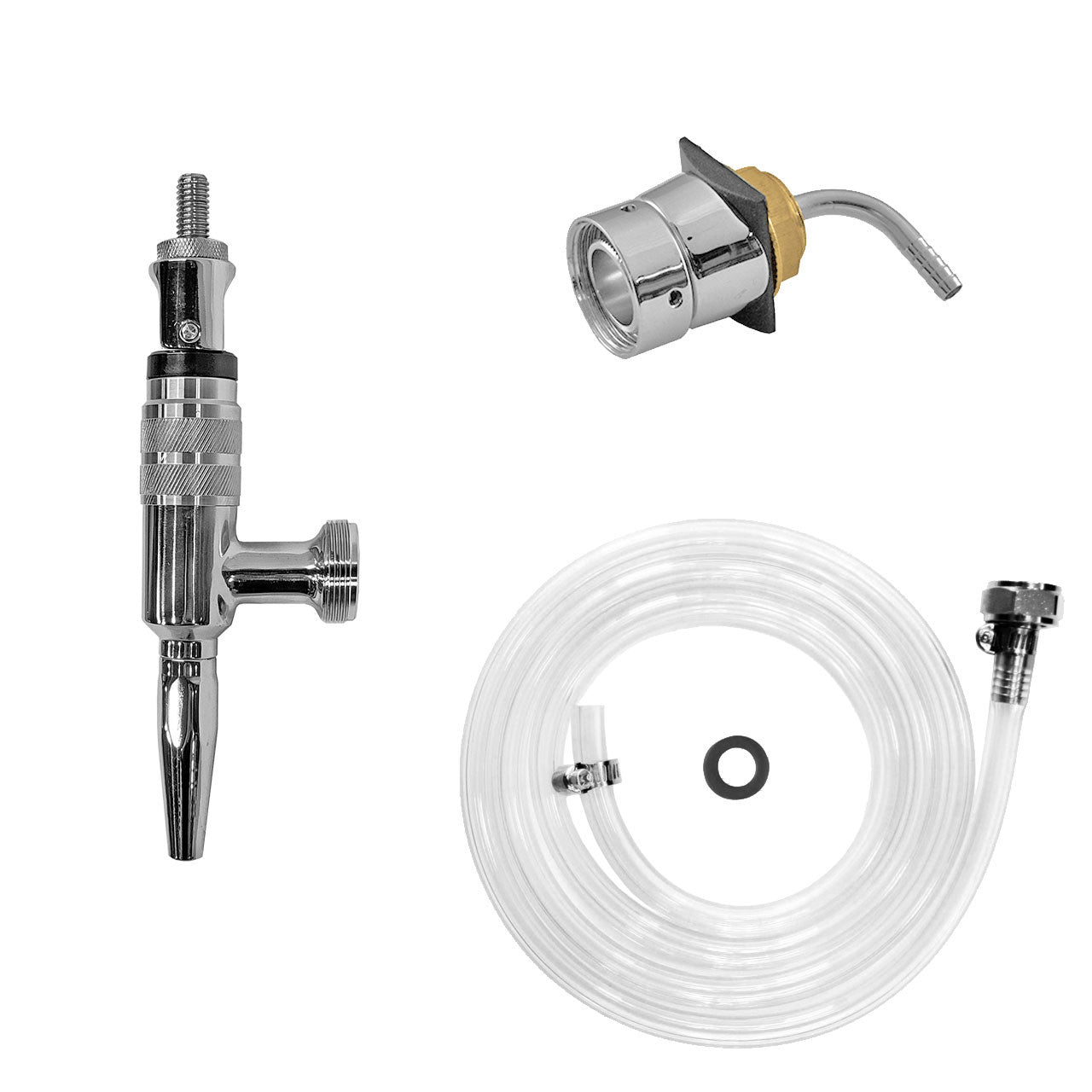 Beer Shanks Assembly for Beer Dispensing System-Keg Tap Line ...